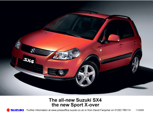 ALL-NEW SUZUKI SX4: THE NEW SPORT X-OVER